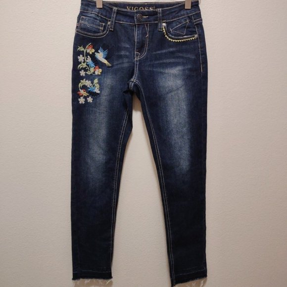 Vigoss | Bottoms | Vigoss Girls The Jagger Skinny Ankle Denim Jean 2 ...